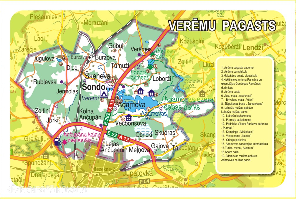 ELFLA finansētie projekti Vērēmu pagastā